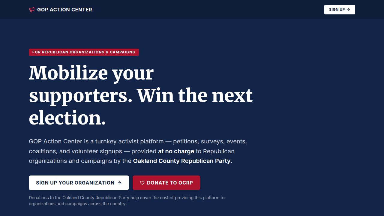 GOP Action Center